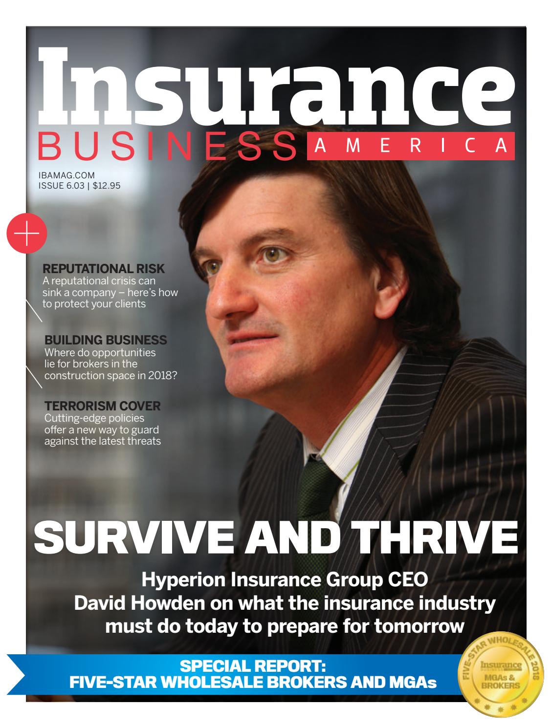 Insurance Business America issue 6.03 by Key Media - Issuu