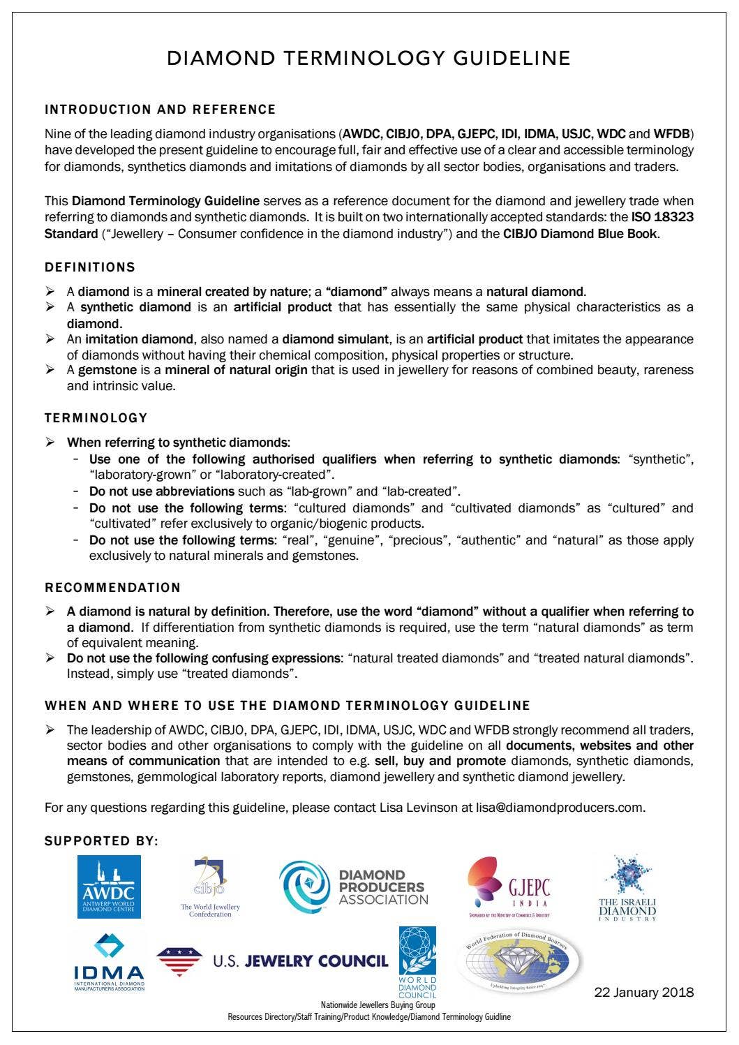 Diamond terminology guideline by Nationwide Jewellers - Issuu