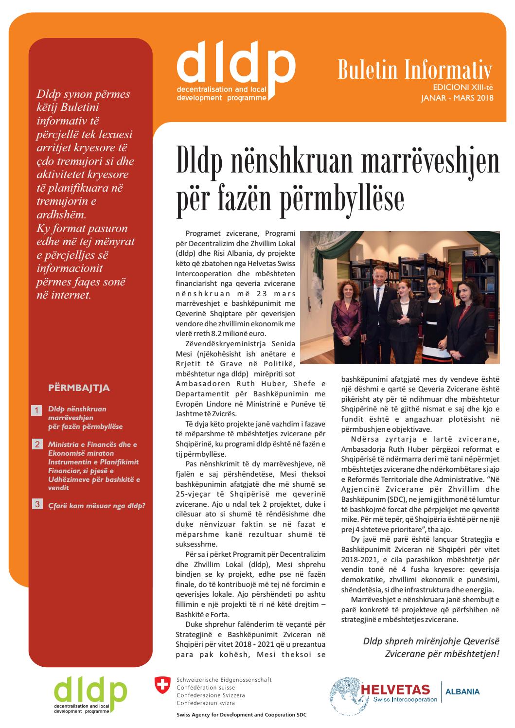 Buletini informativ nr.13 by dldp albania - Issuu
