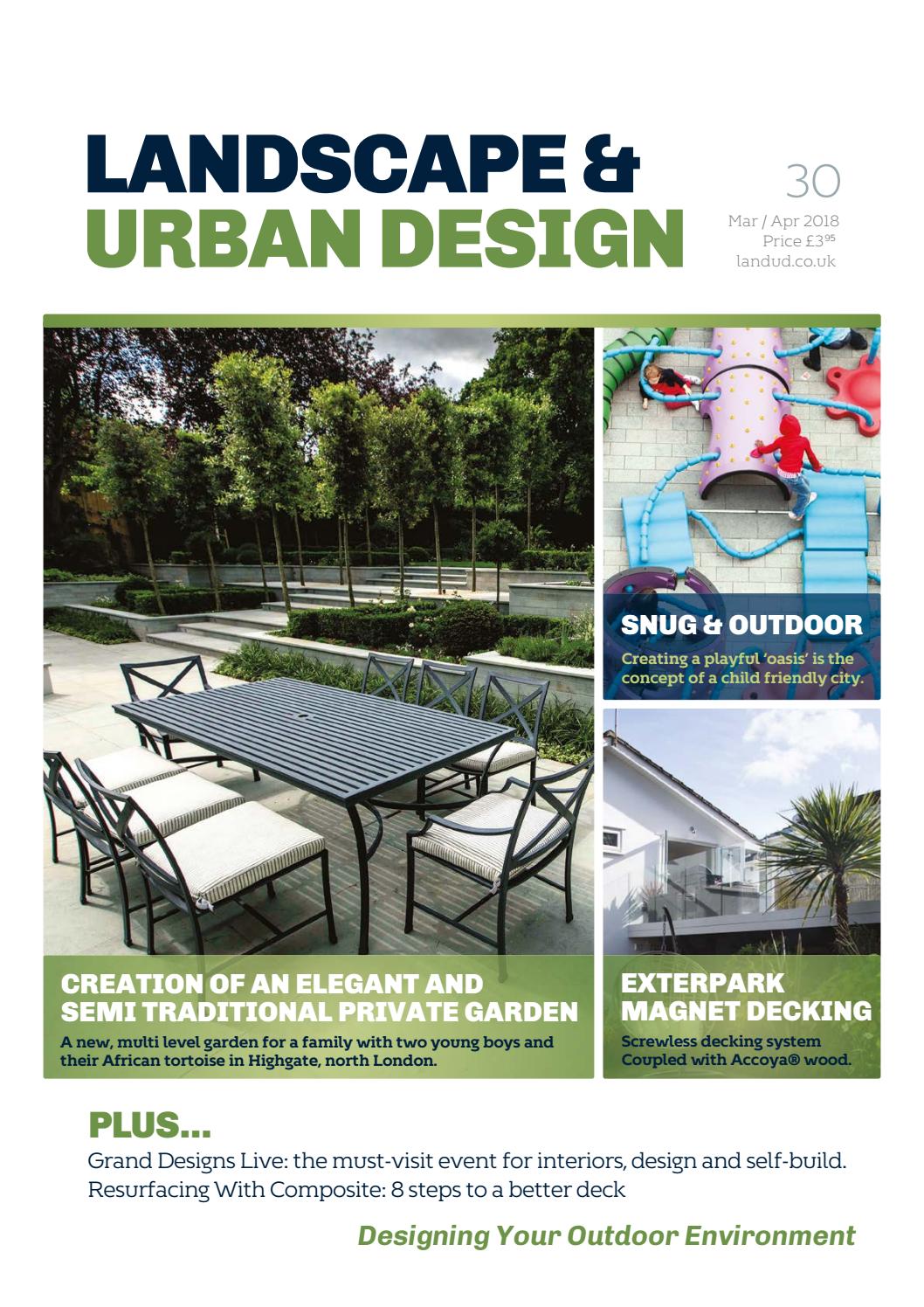 Landscape & Urban Design - Issue 30 2018 by MH Media Global - Issuu