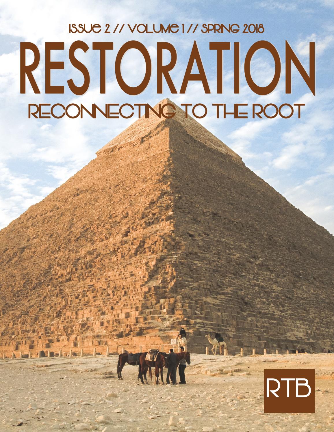 RESTORATION MAGAZINE SPRING 2018 ISSUE by RESTORATION Magazine - Issuu