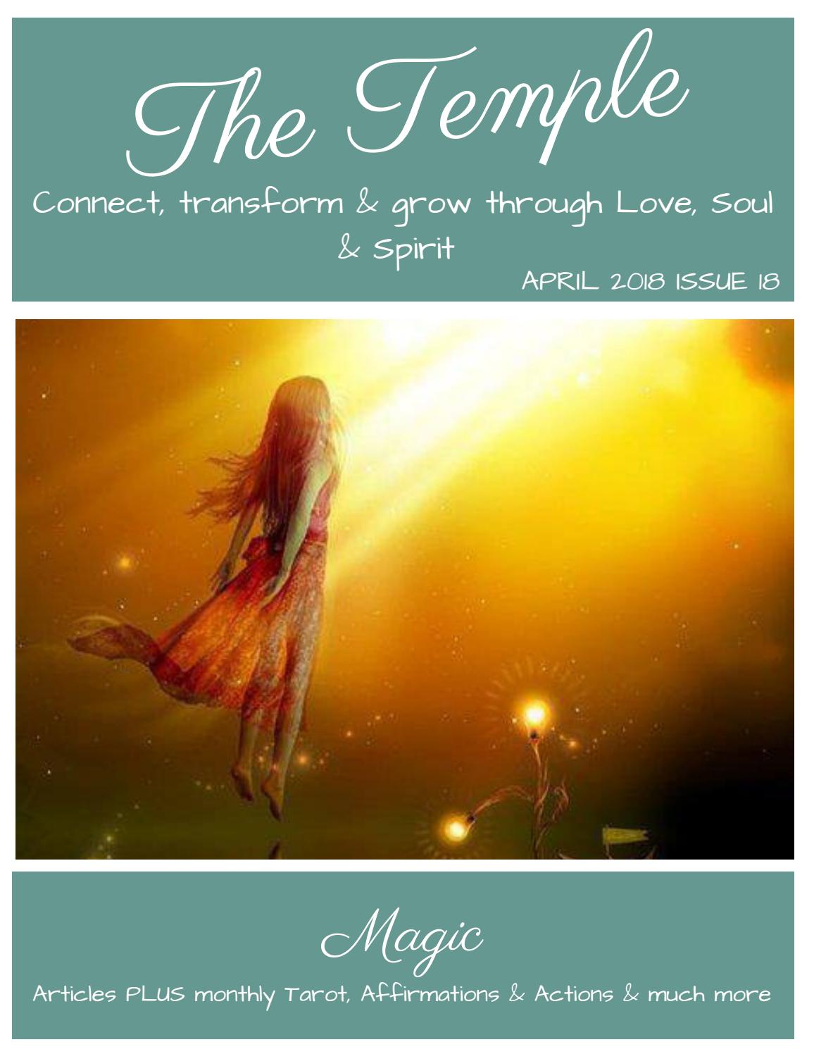 The Temple Magazine (18) April 2018 by The Temple Magazine - Issuu