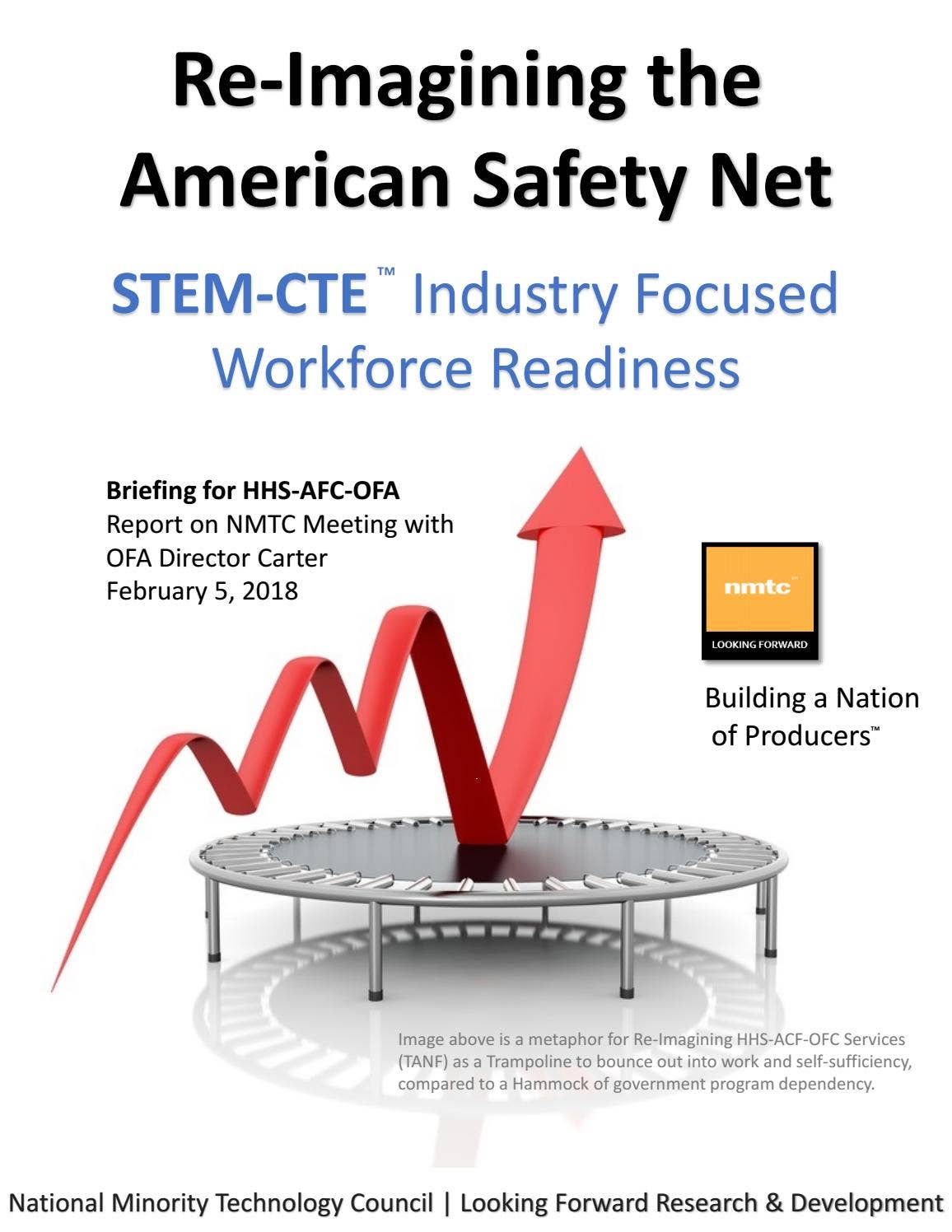 Re-Imagining the American Safety Net by Council Exchange Board of Trade ...