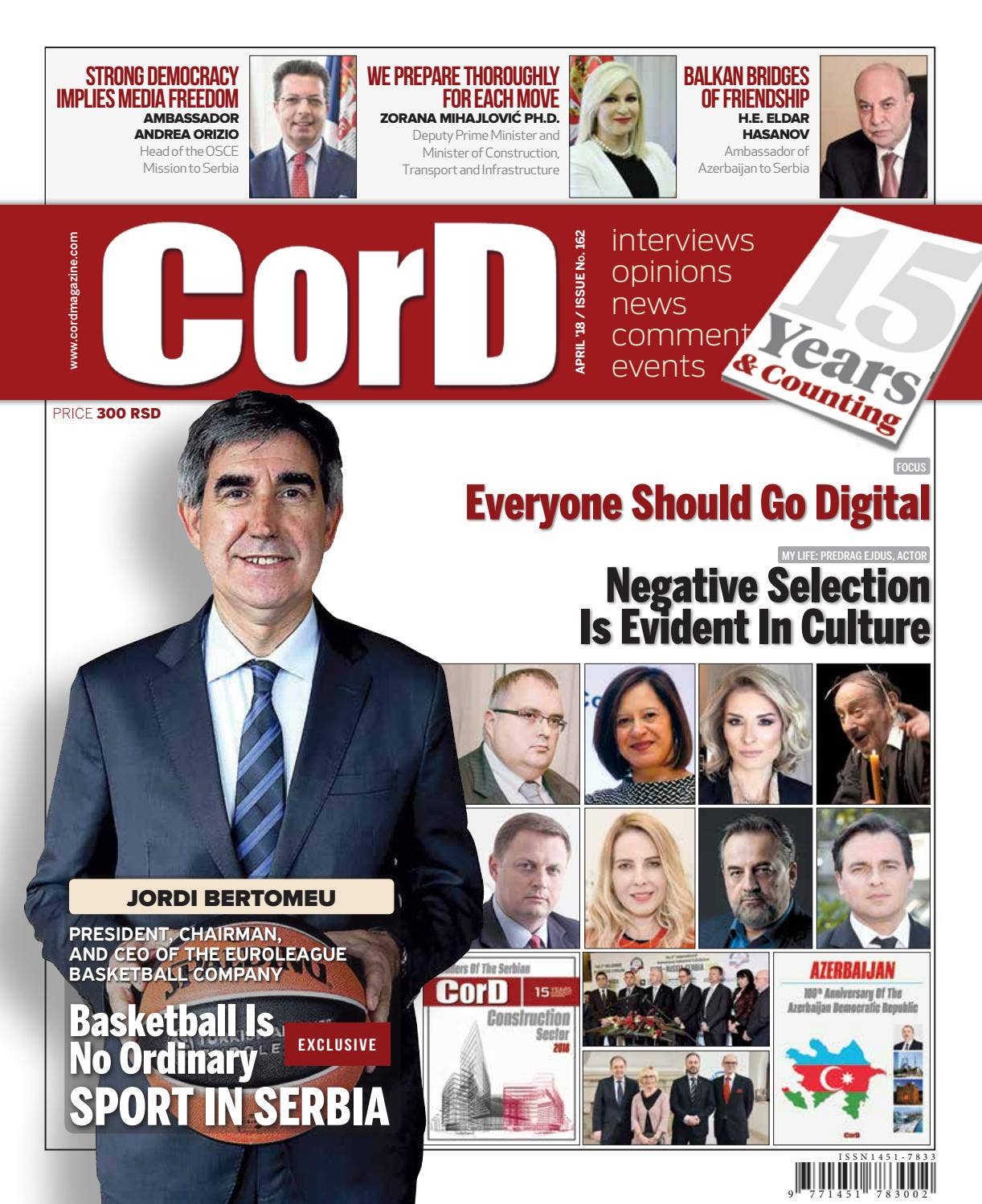 CorD Magazine No. 162 by CorD Magazine - Issuu
