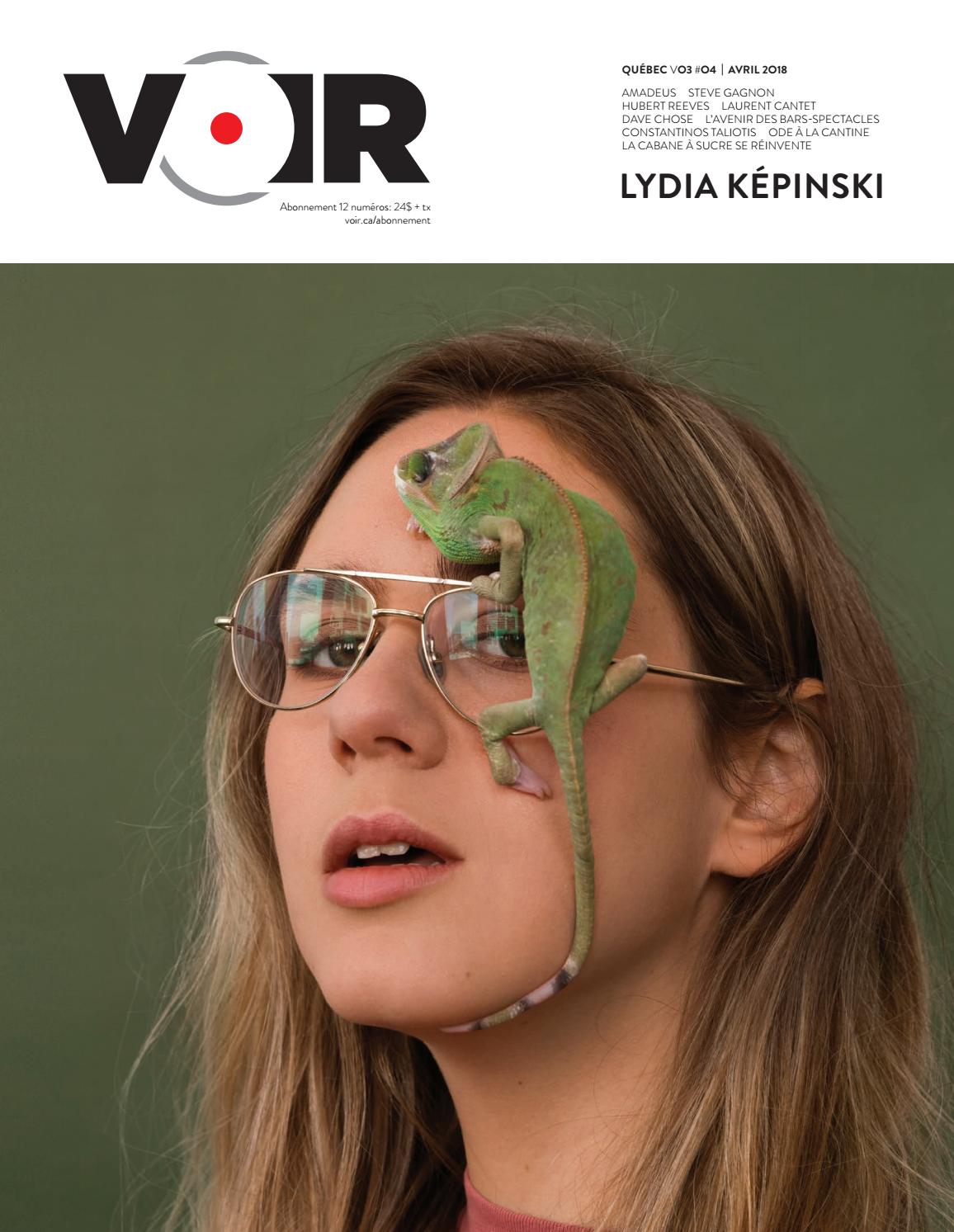 Magazine Voir Québec V03 #04 | Avril 2018 by Mishmash Média - Issuu