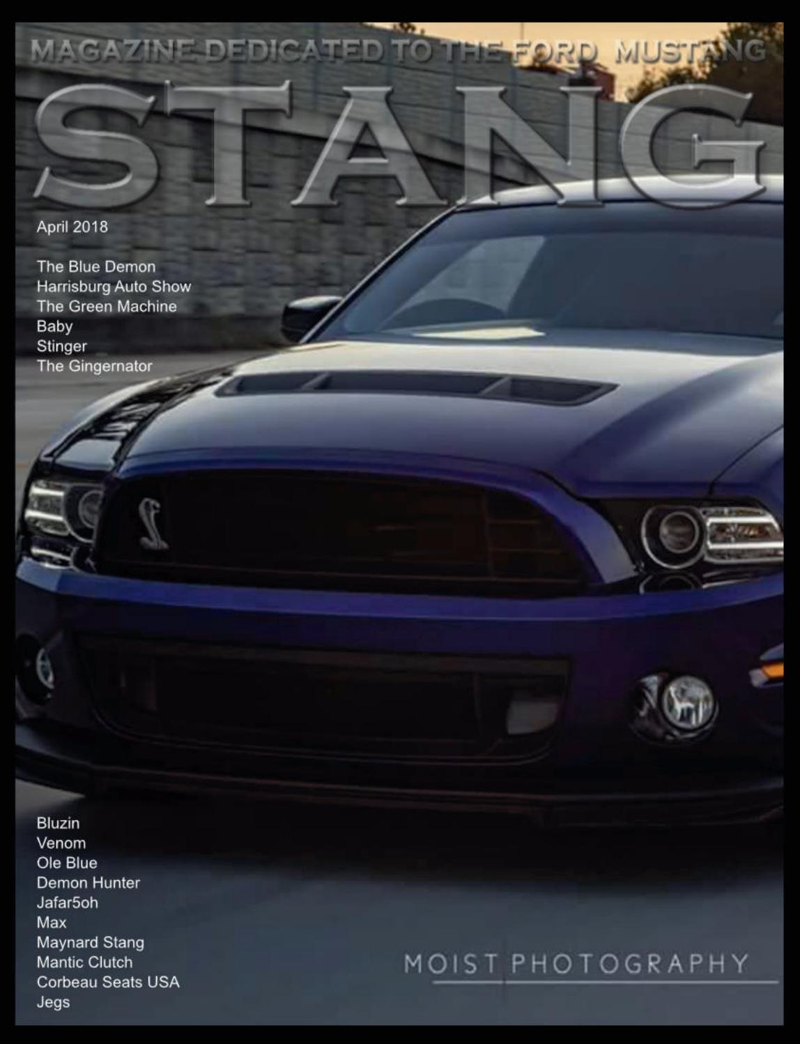STANG Magazine April 2018 by STANG Magazine - Issuu