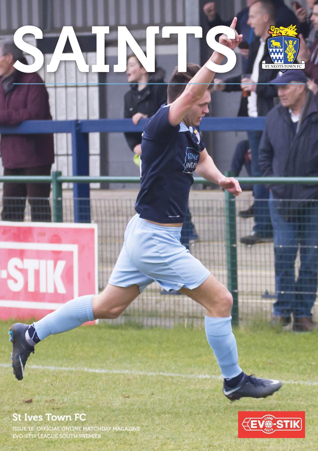 2017-2018 St Neots Town Vs St Ives Town - Issue 18 by St Neots Town ...