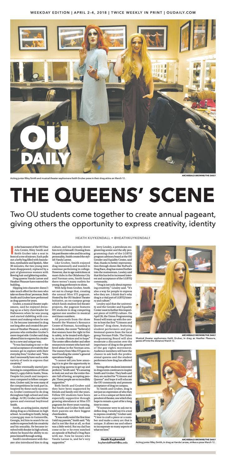 April 2-4, 2018 by OU Daily - Issuu