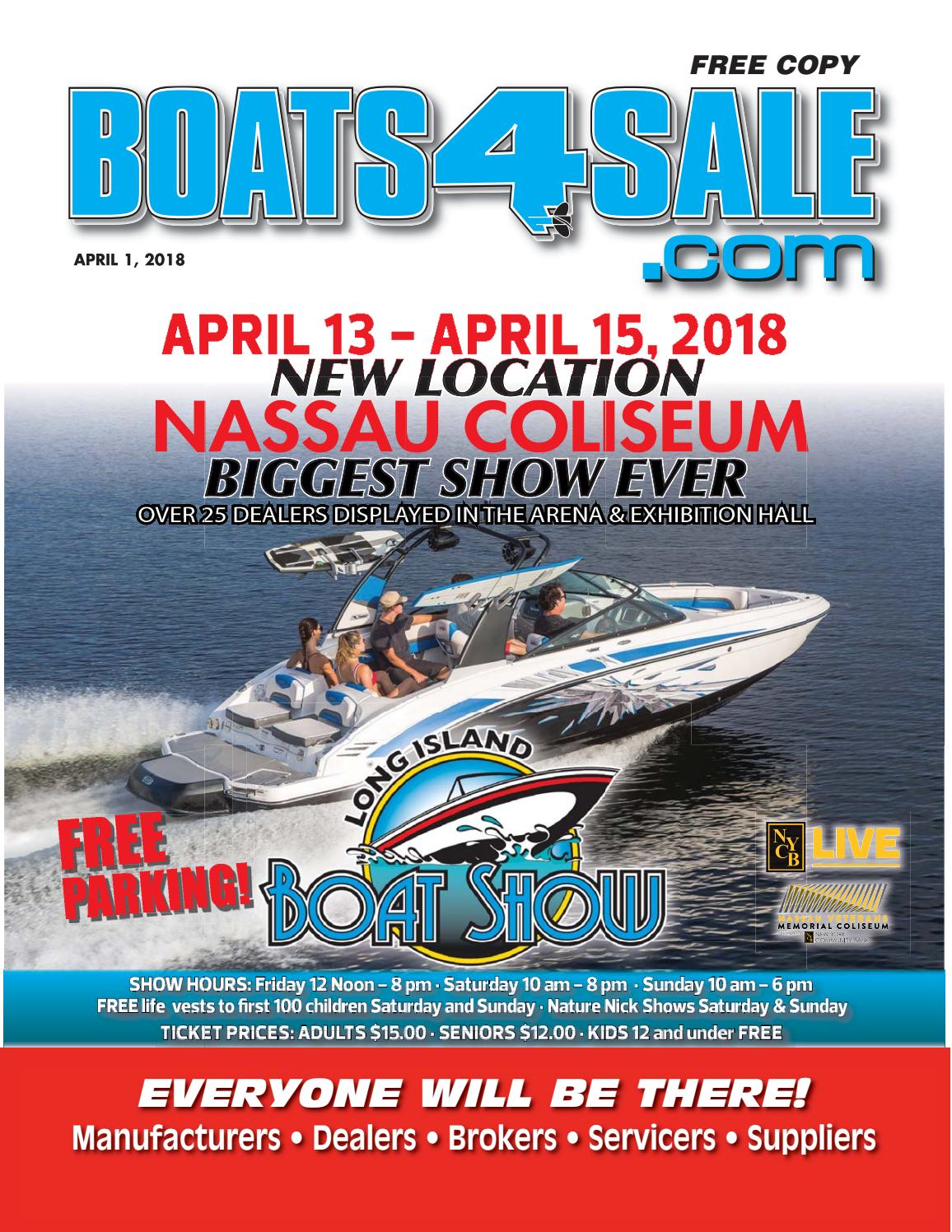 April 1, 2018 boats 4 sale magazine by Boats4Sale - Issuu