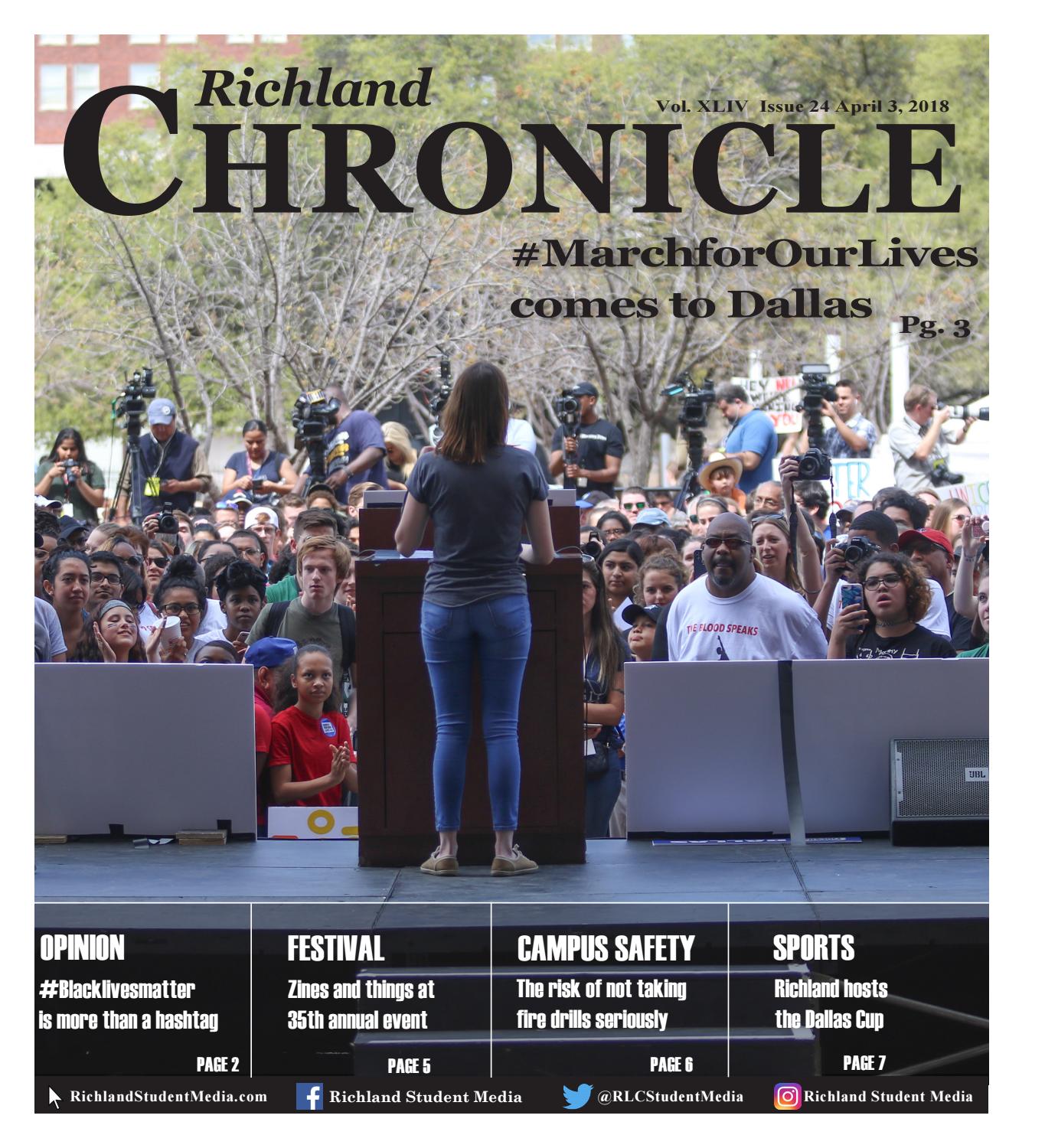 Richland Chronicle April 3rd, 2018 by Richland Student Media - Issuu