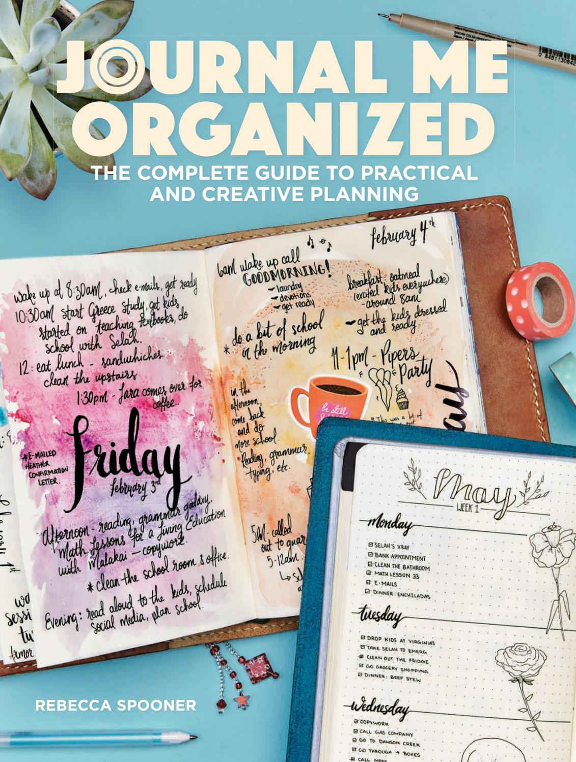 Journal Me Organized by Sixth&Spring Books - Issuu