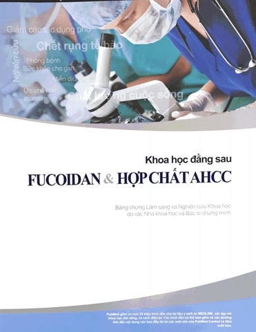 Pubmed Fucoidan & Ahcc by NatureMedic Fucoidan - Issuu