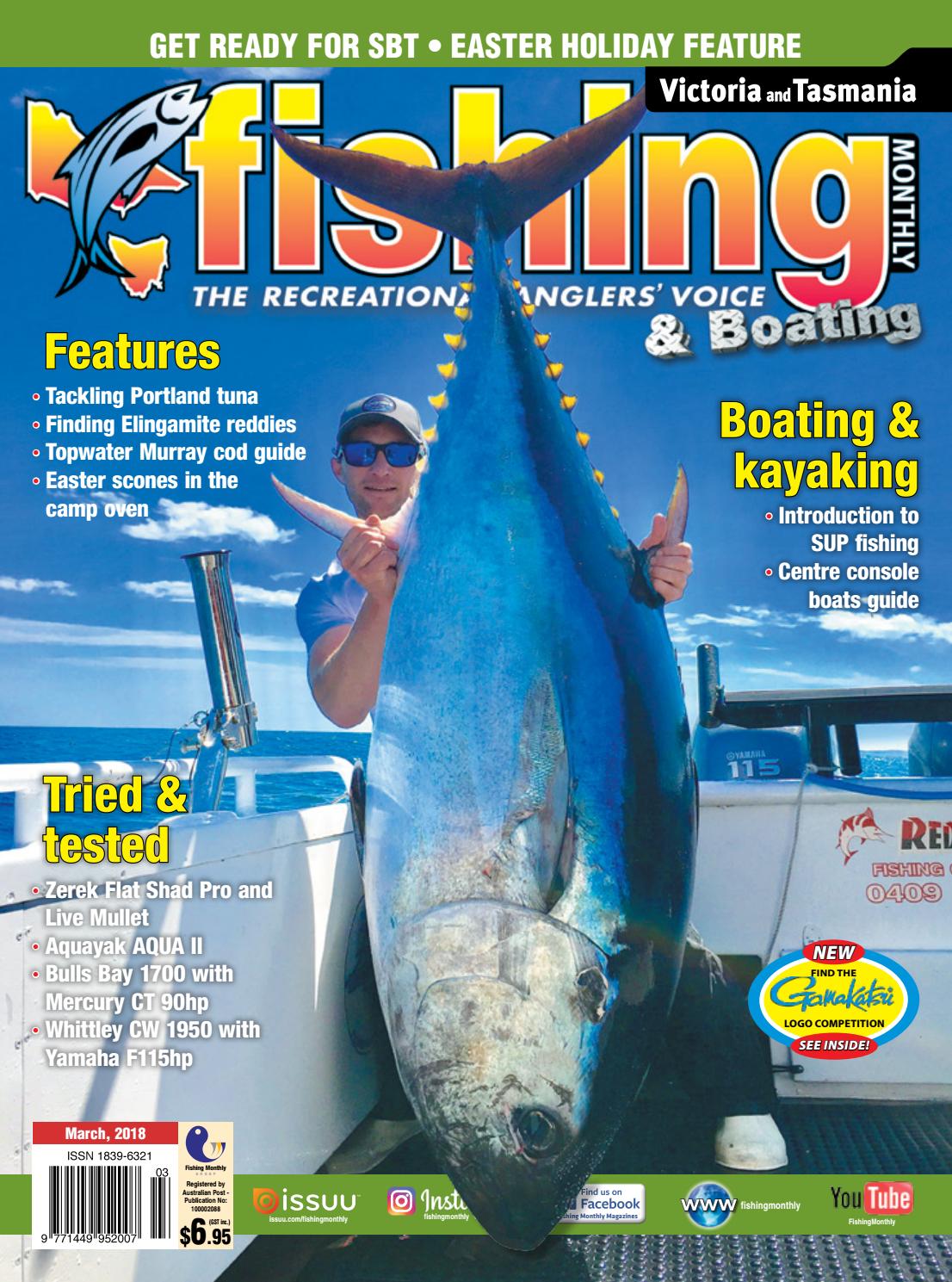 Vic/Tas Fishing Monthly March 2018 by Fishing Monthly - Issuu