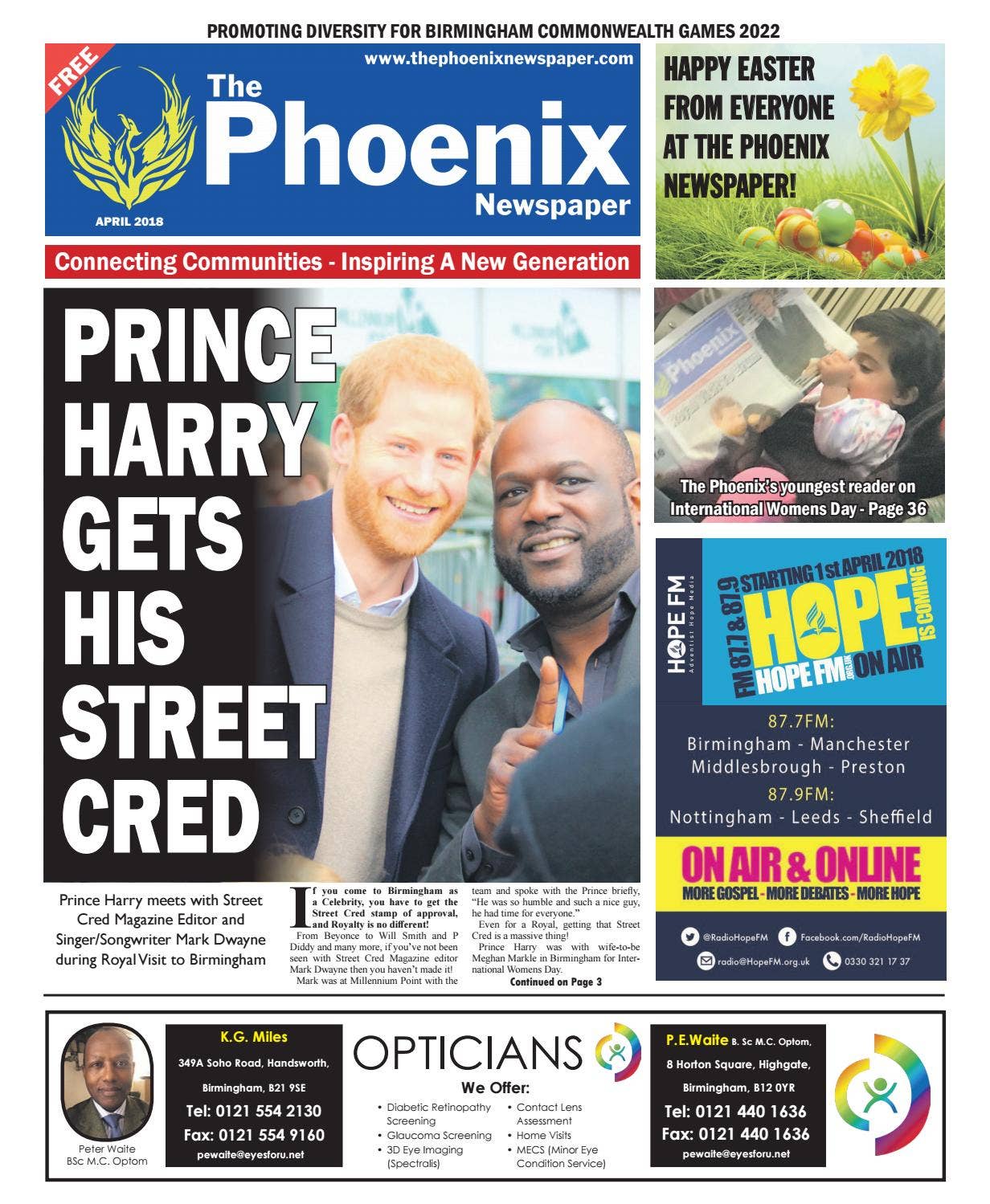 The Phoenix Newspaper - April 2018 by The Phoenix Newspaper - Issuu