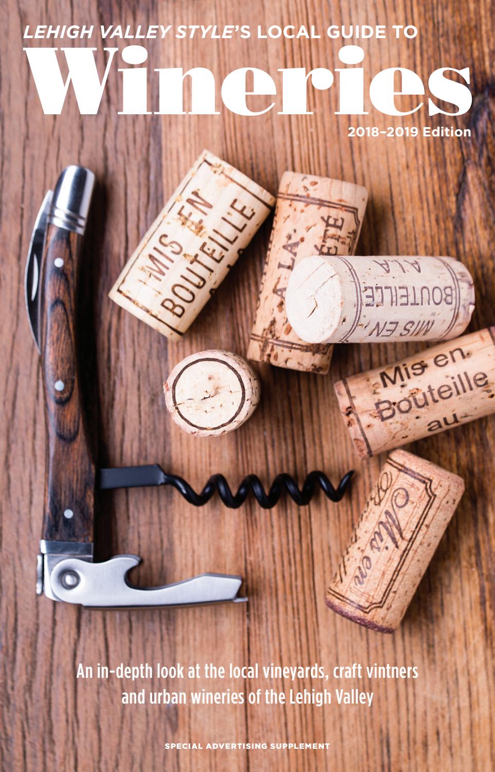 Lehigh Valley Style 2018 Winery Guide by Innovative Designs ...