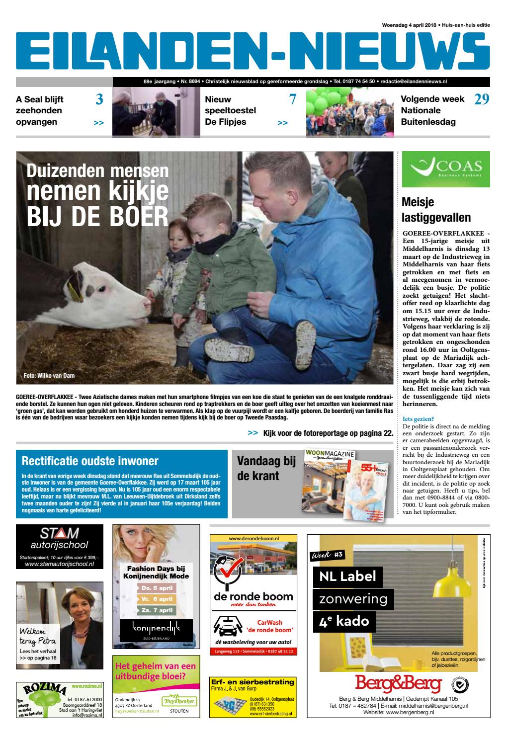 Eilanden-Nieuws 4 april 2018 by Eilanden-Nieuws - Issuu