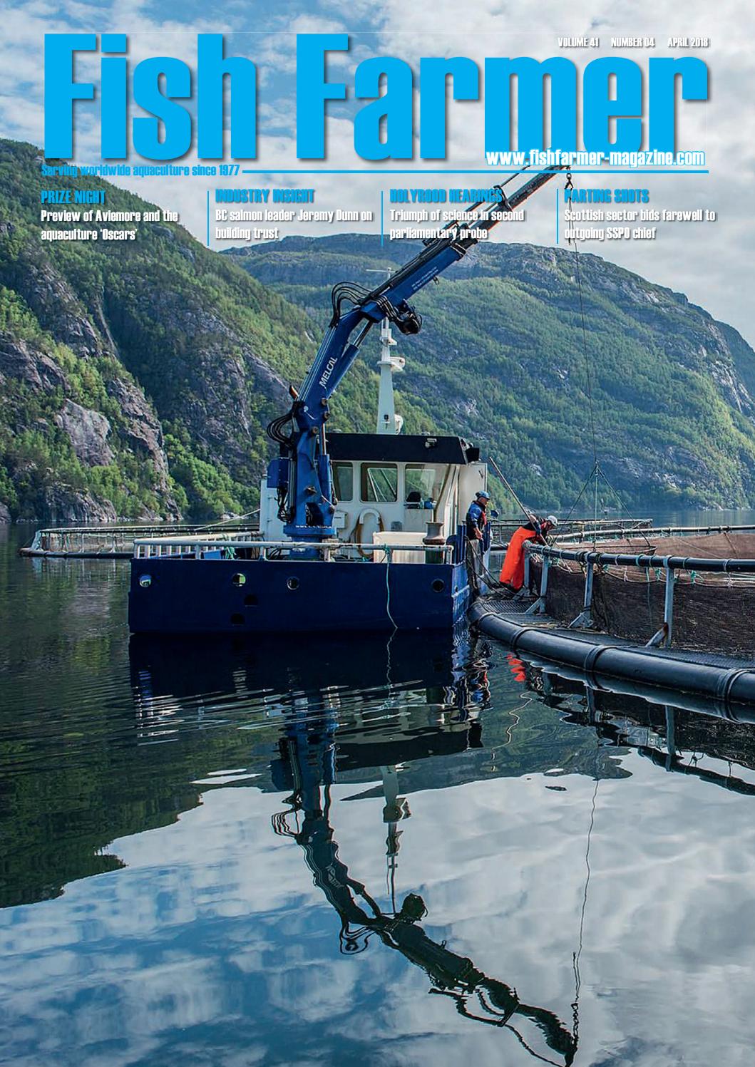 Fish Farmer April 2018 by Fish Farmer Magazine - Issuu