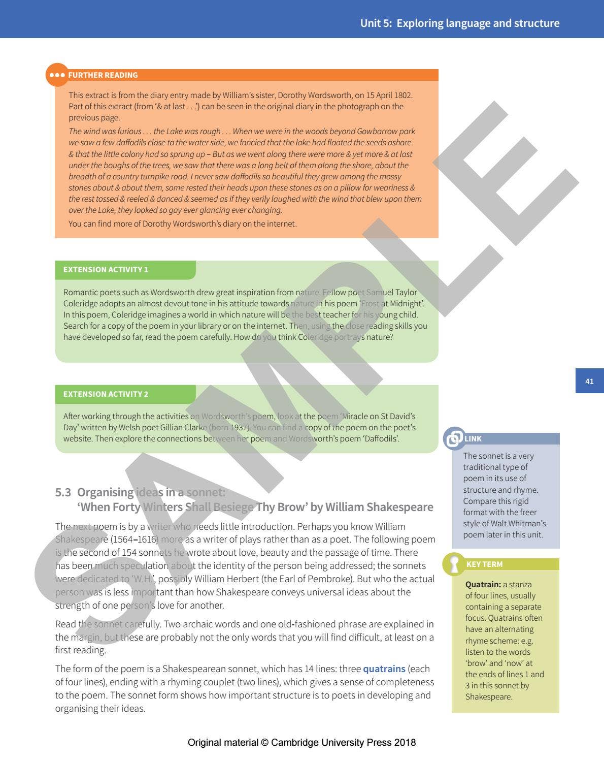 Preview Cambridge IGCSE and O Level Literature in English Coursebook by ...