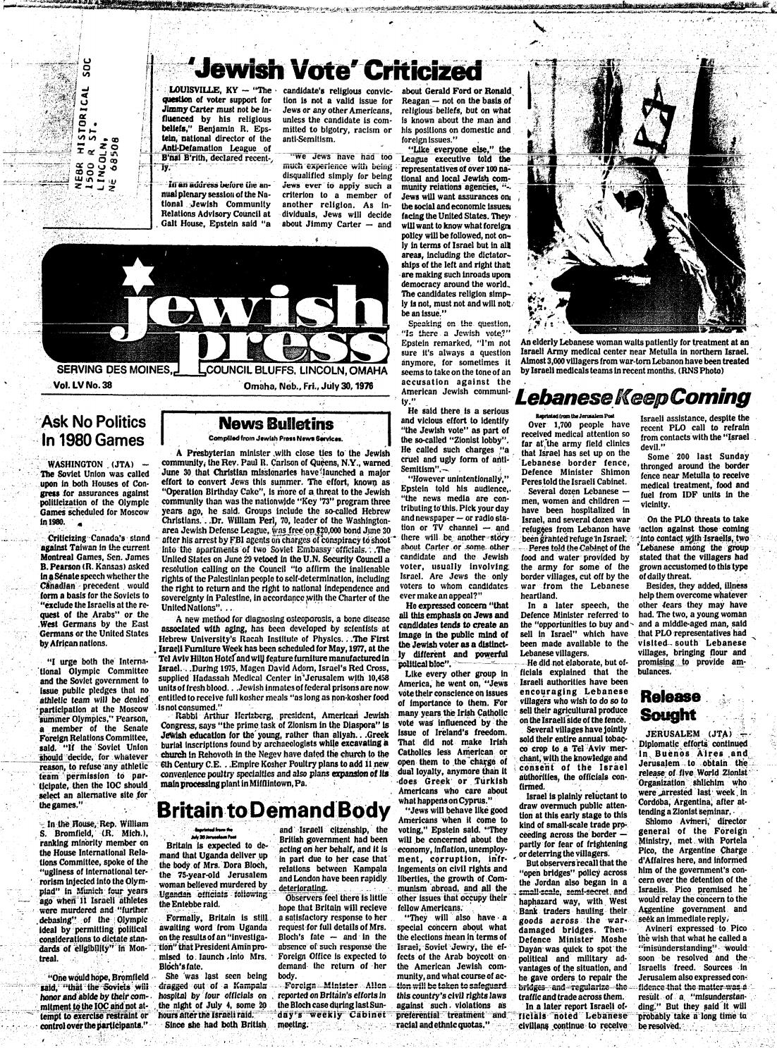 July 30, 1976 by Jewish Press - Issuu