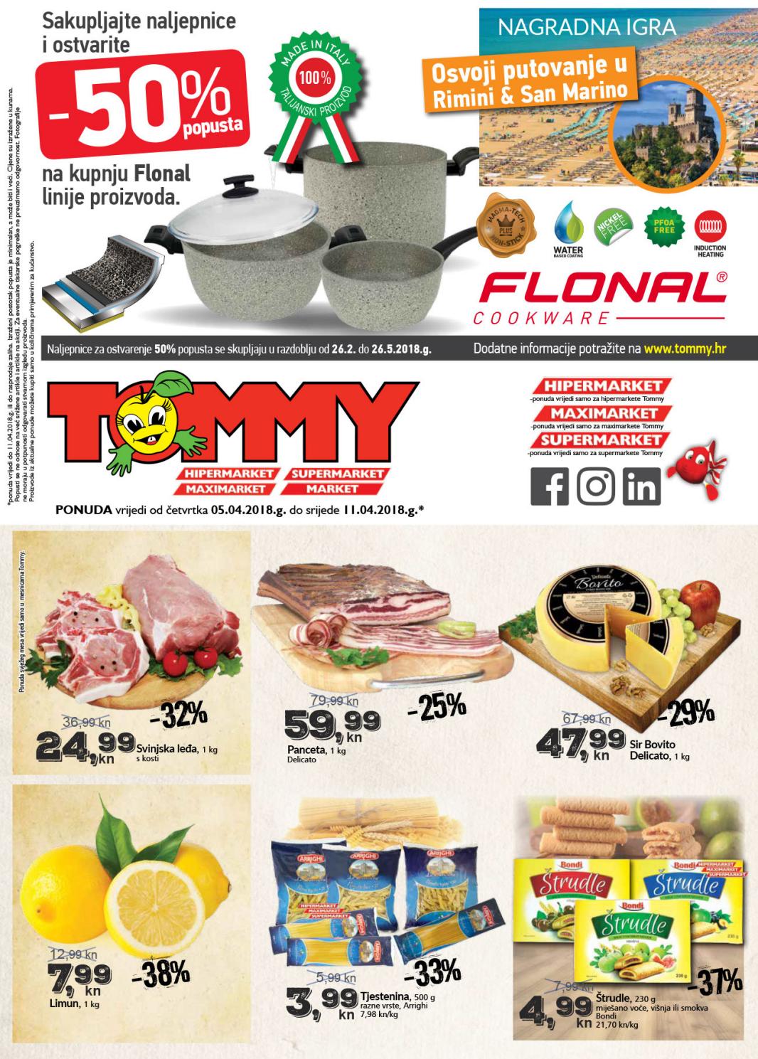 Tommy katalog supermarketa od 05.-11.04.2018. by Catalog.hr - Issuu