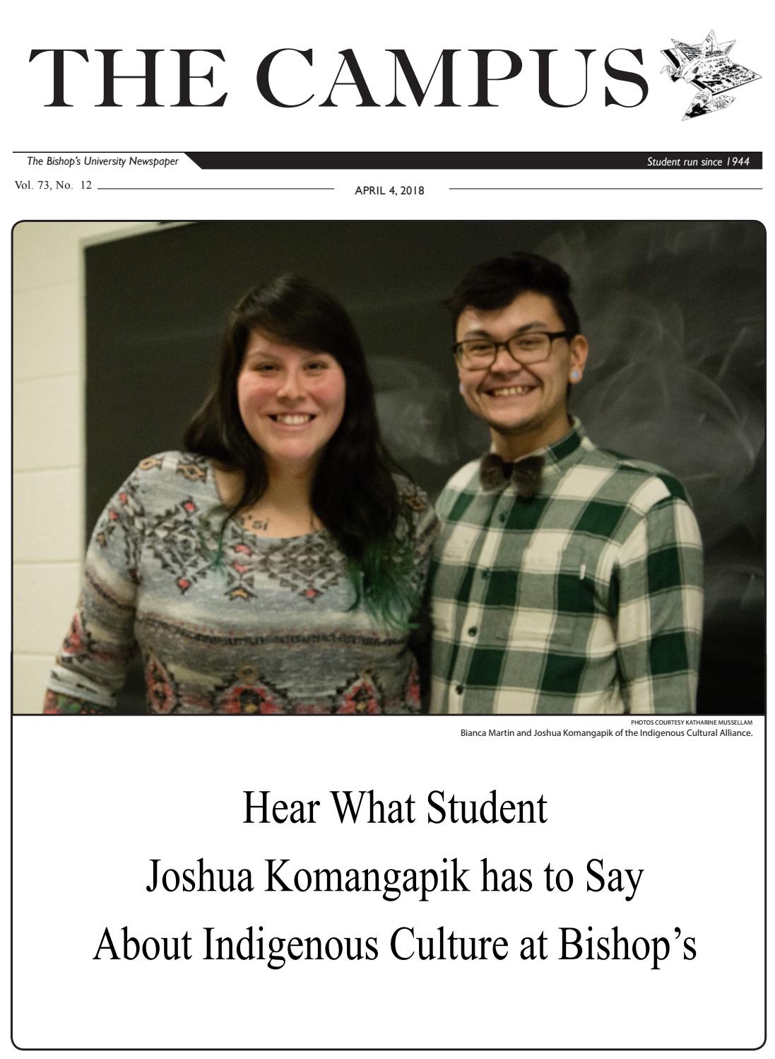 The Campus April 4th '18 Issue by The Campus Newspaper - Issuu