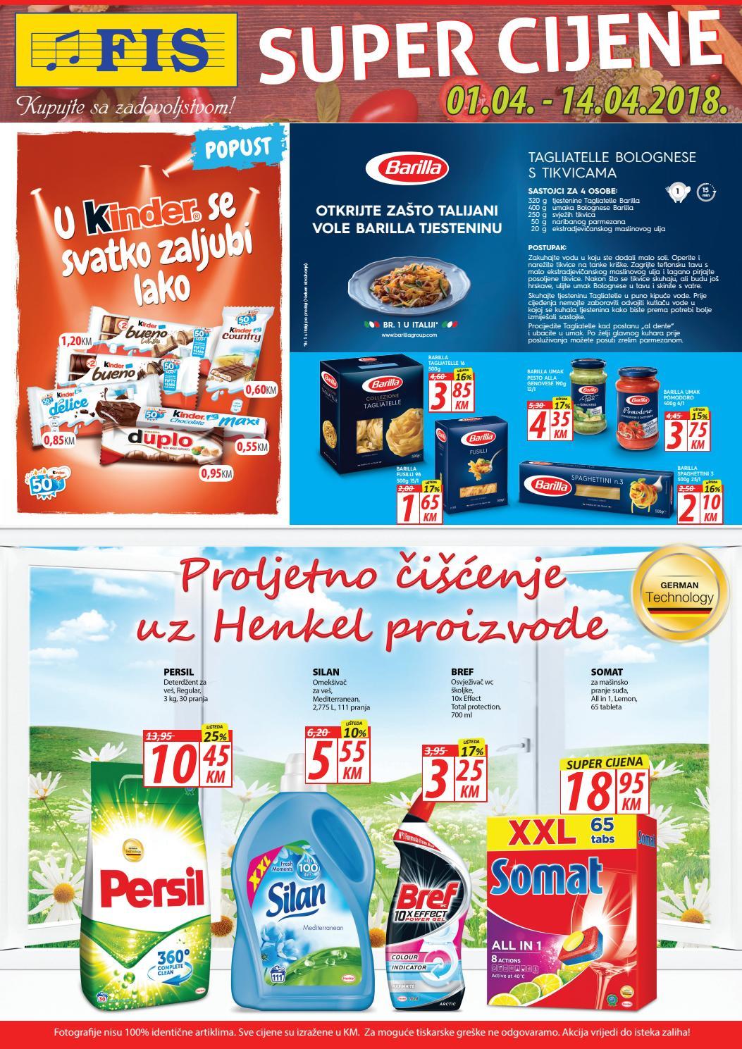 Fis katalog super cijene od 01.-14.04.2018. by Catalog.ba - Issuu