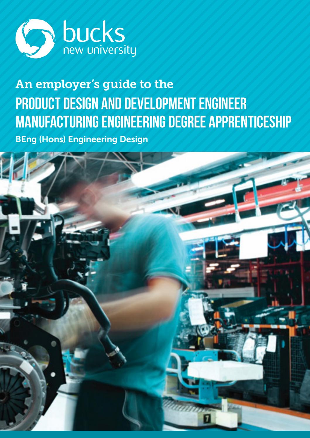 Bucks New University Degree Apprenticeships: Product Design and ...