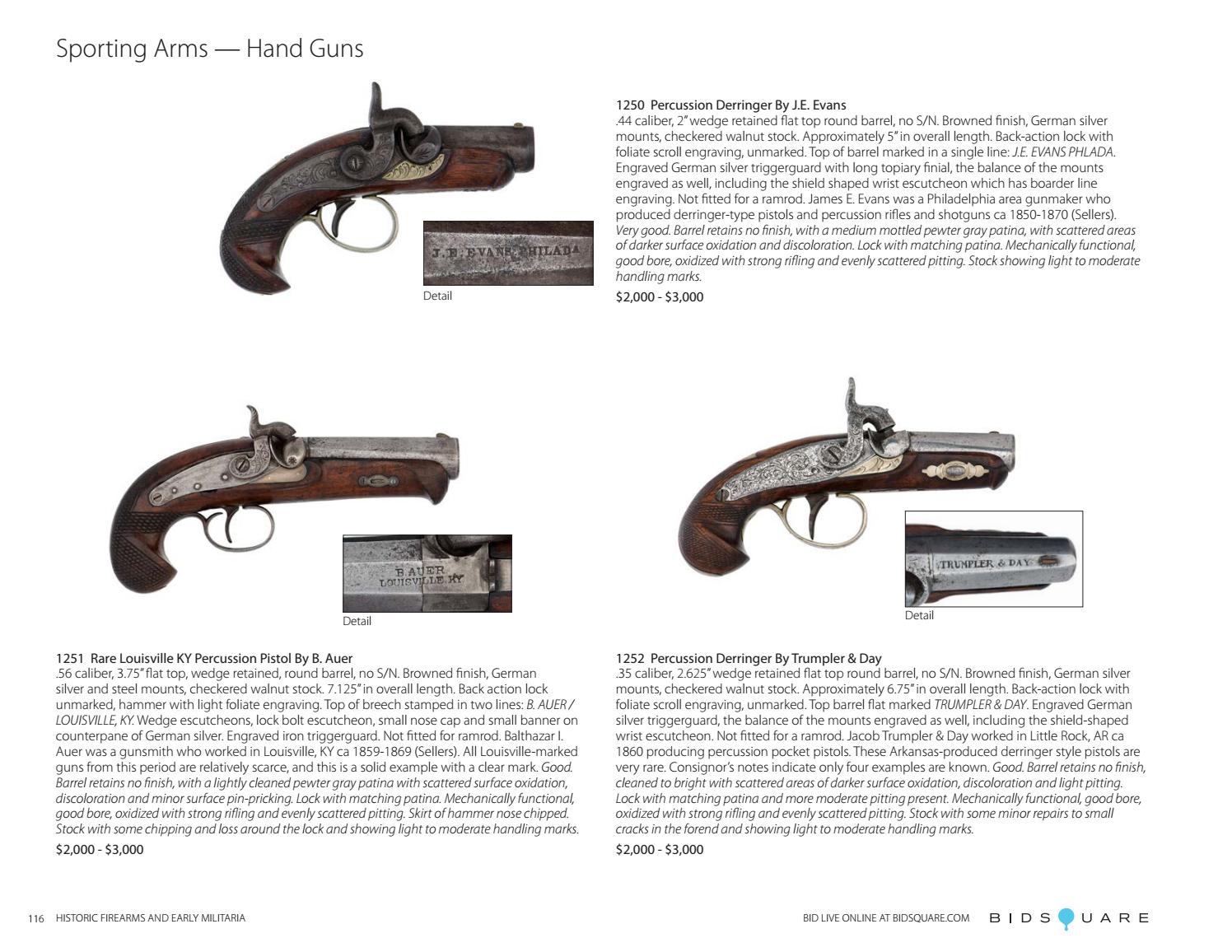 Historic Firearms and Early Militaria by Cowan's Auctions - Issuu