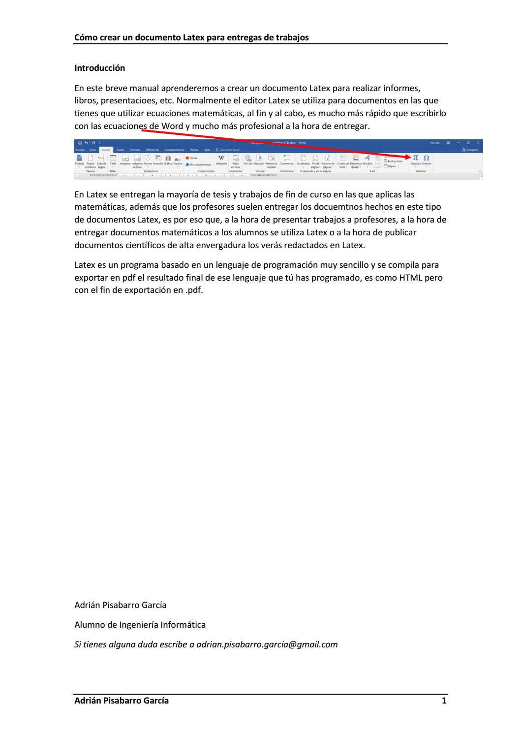 Cómo crear un documento latex by Adrian PG - Issuu