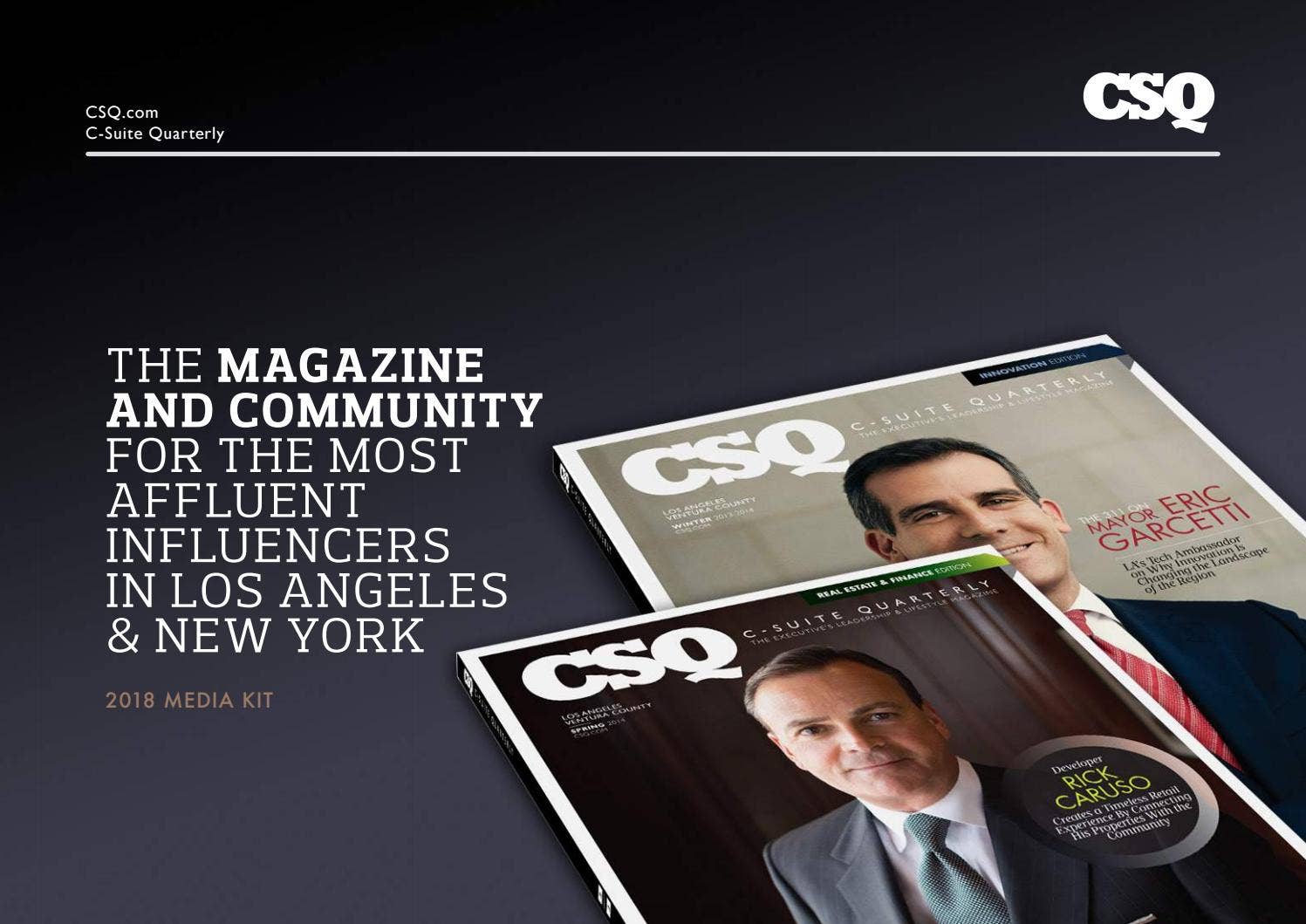 CSQ Media Kit by CSQ Magazine - Issuu
