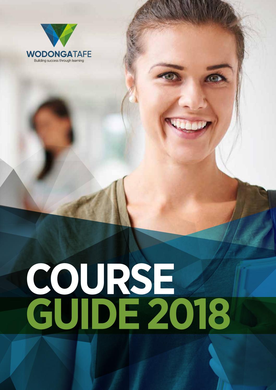 Course guide 2018 by Wodonga TAFE - Issuu