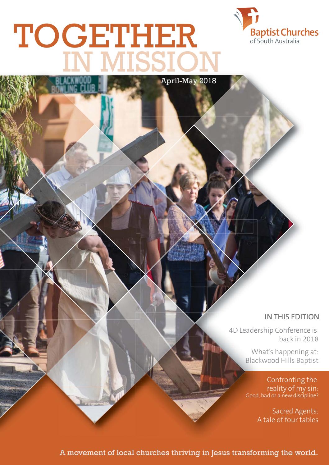 Together in Mission | April 2018 by Baptist Churches of South Australia ...