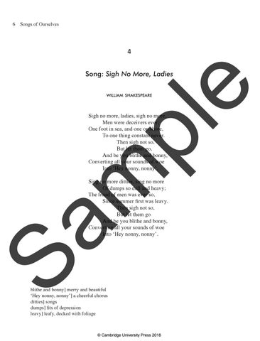 Preview Songs of Ourselves Volume 1 by Cambridge International ...
