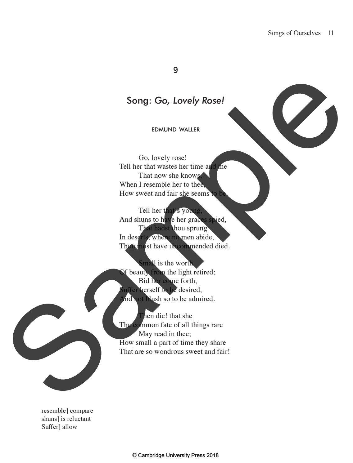 Preview Songs of Ourselves Volume 1 by Cambridge International ...