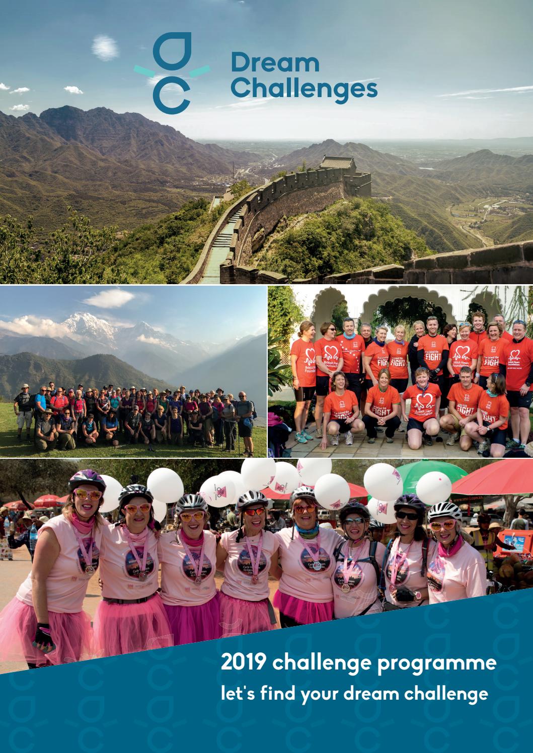 Dream challenges 2019 brochure by Specialist Journeys - Issuu