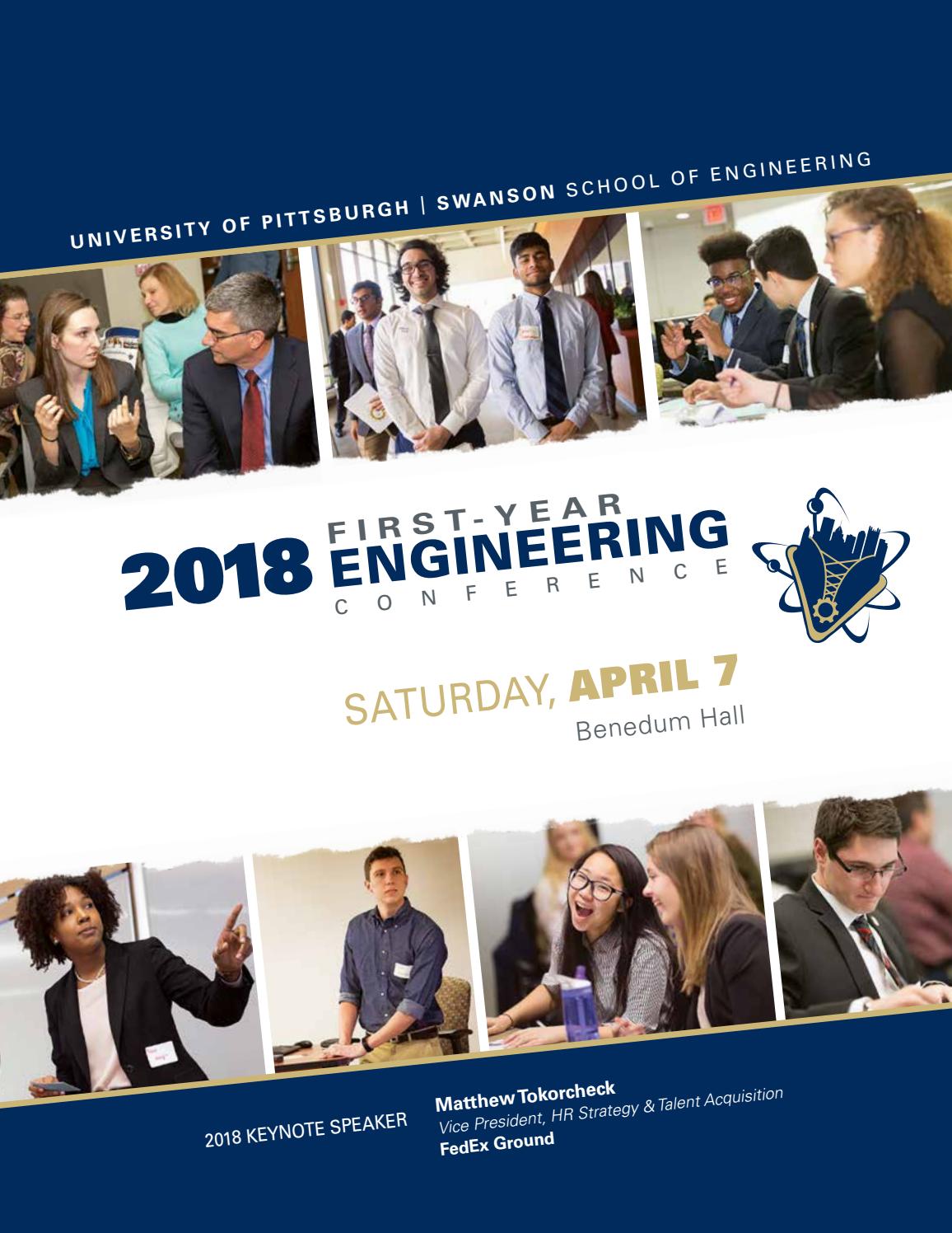 2018 First Year Conference Program by PITT | SWANSON School of ...