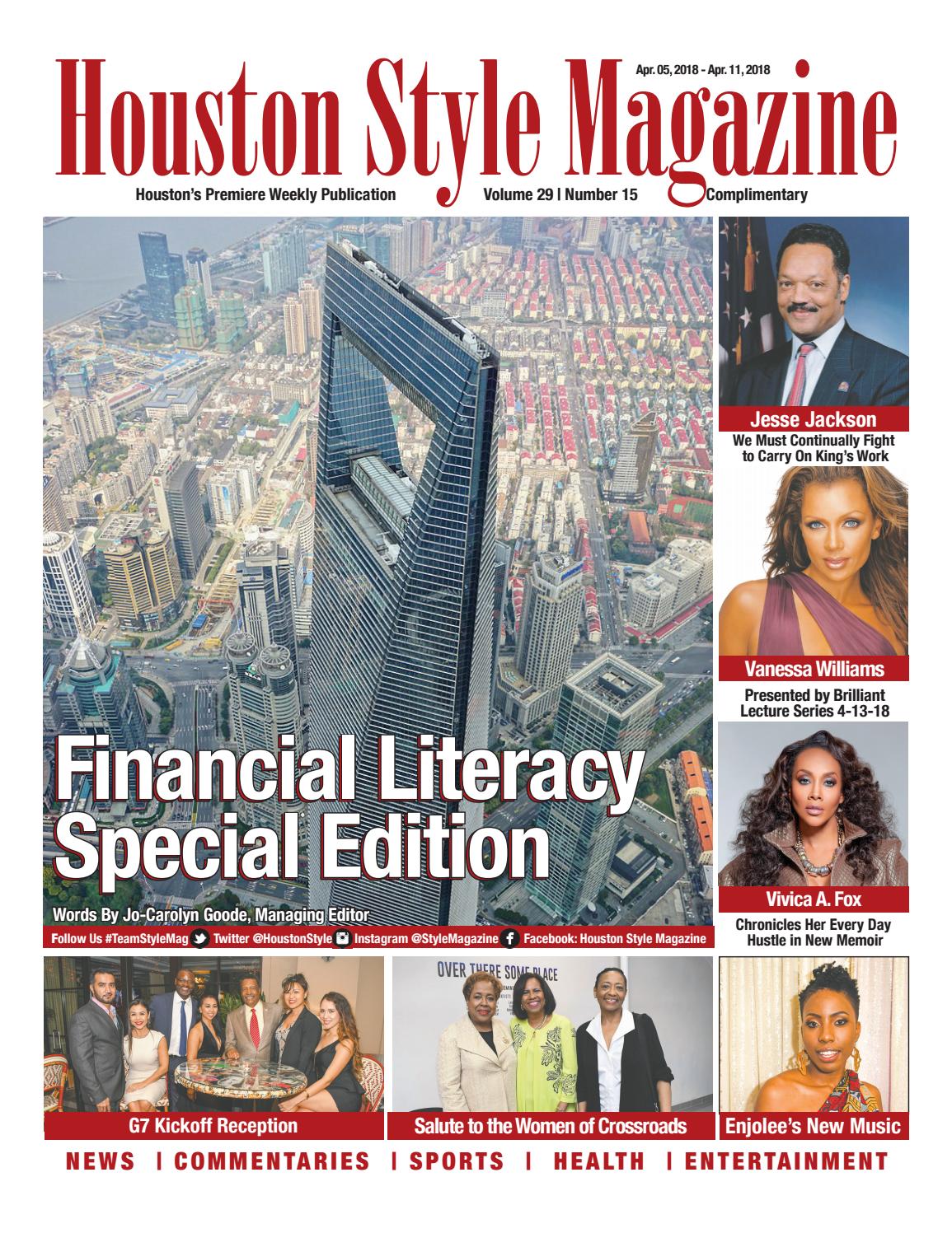 Houston Style Magazine vol 29 No 15 by Houston Style Magazine (HSM) - Issuu