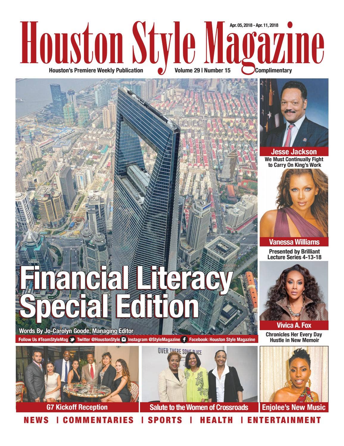 Houston Style Magazine vol 29 No 15 by Houston Style Magazine (HSM) - Issuu