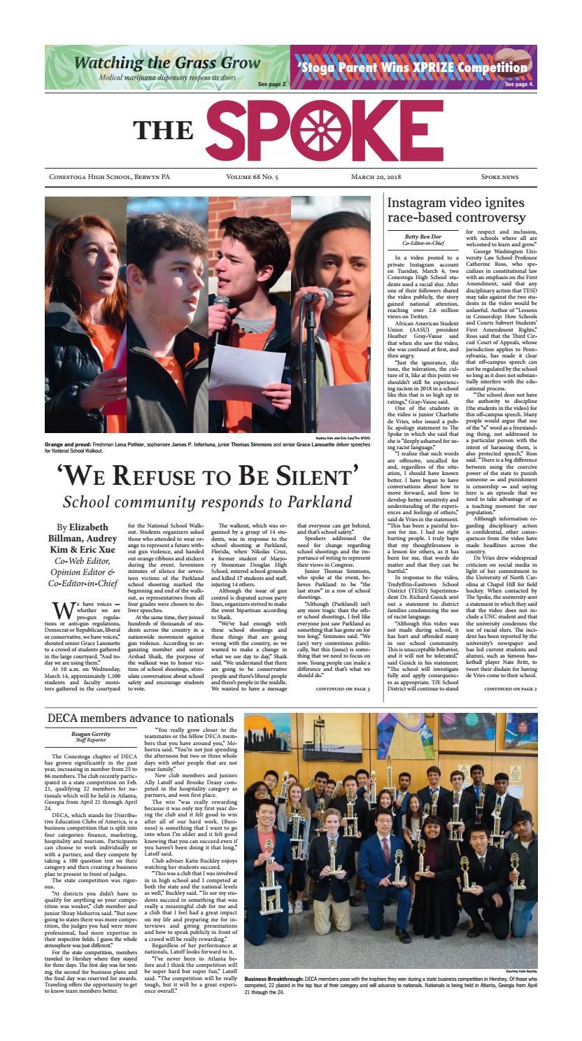 The Spoke March 2018 by The Spoke - Issuu