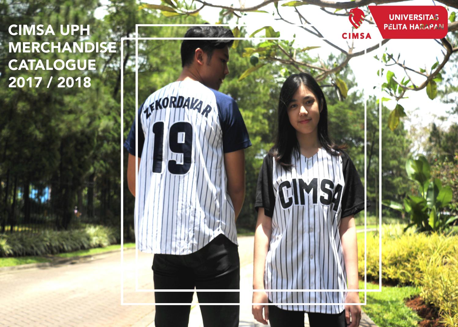 Merchandise Catalogue CIMSA UPH 2017/2018 by CIMSA UPH - Issuu