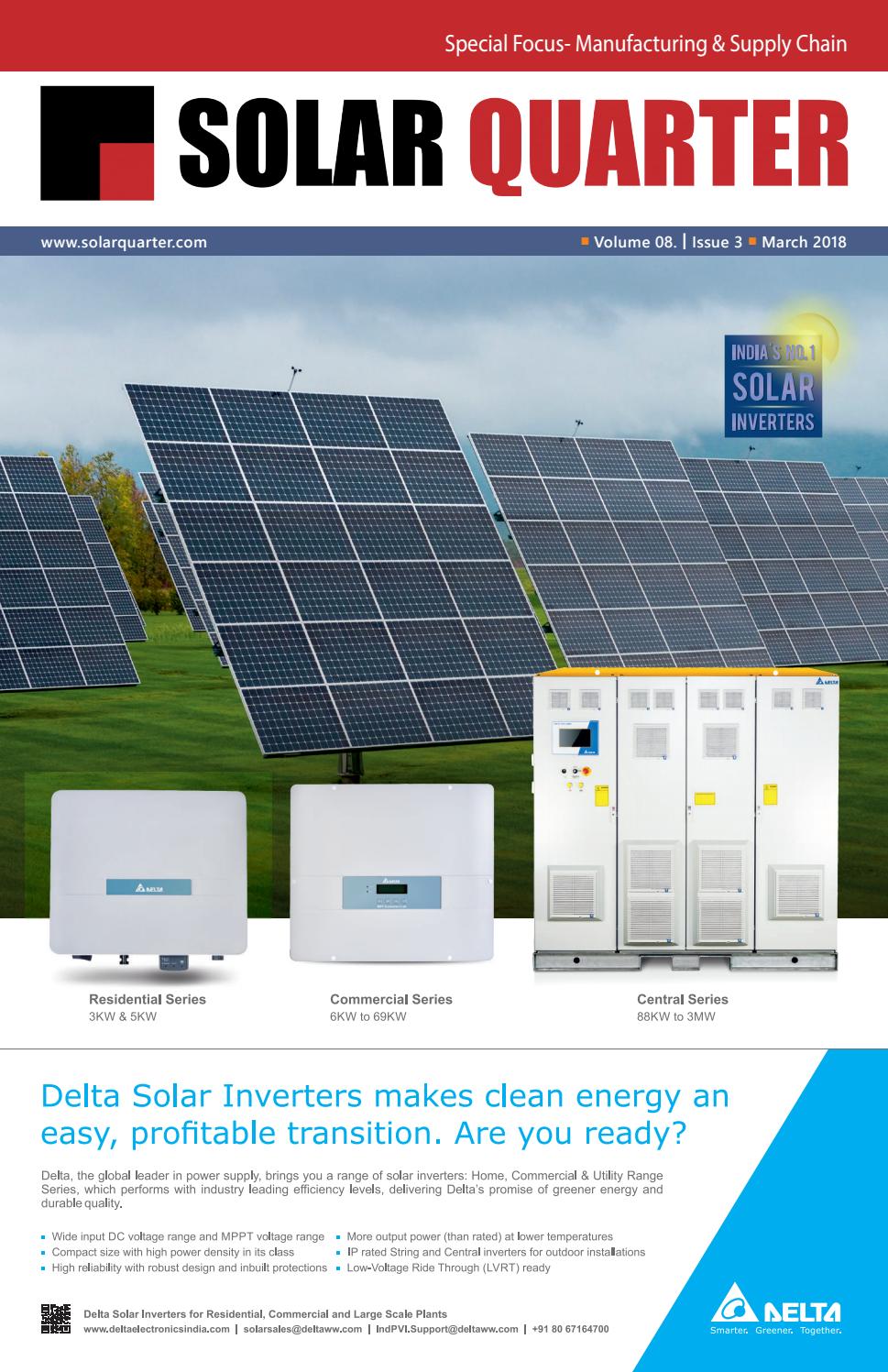 SolarQuarter Magazine March 2018 Final by SolarQuarter - Issuu