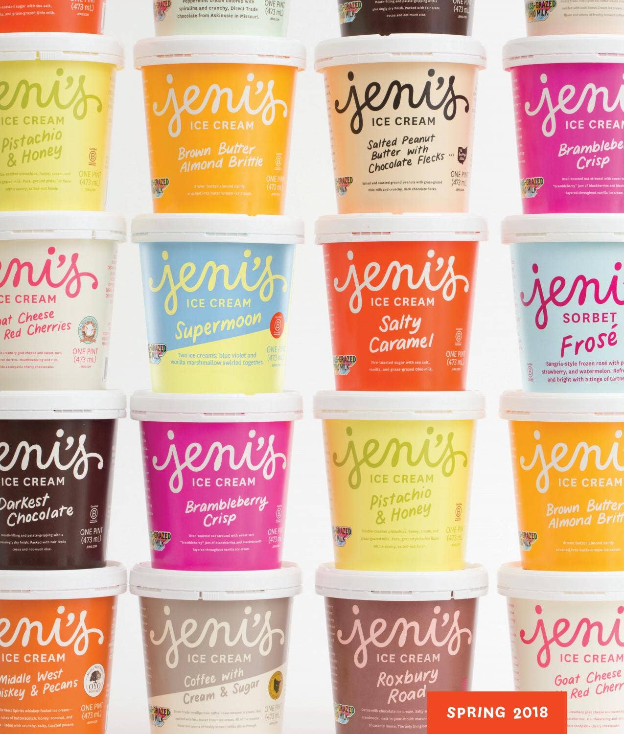 JENI'S SPLENDID ICE CREAMS | Spring 2018 by Jeni's Splendid Ice Creams ...