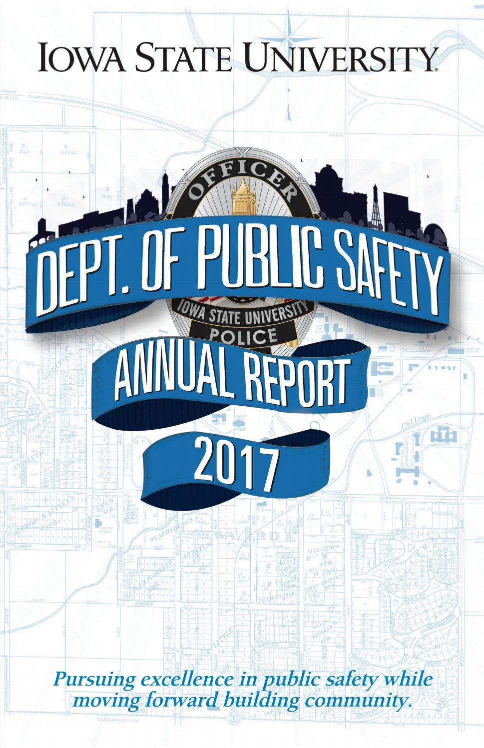 Iowa State University Department of Public Safety Annual Report 2017 by ...