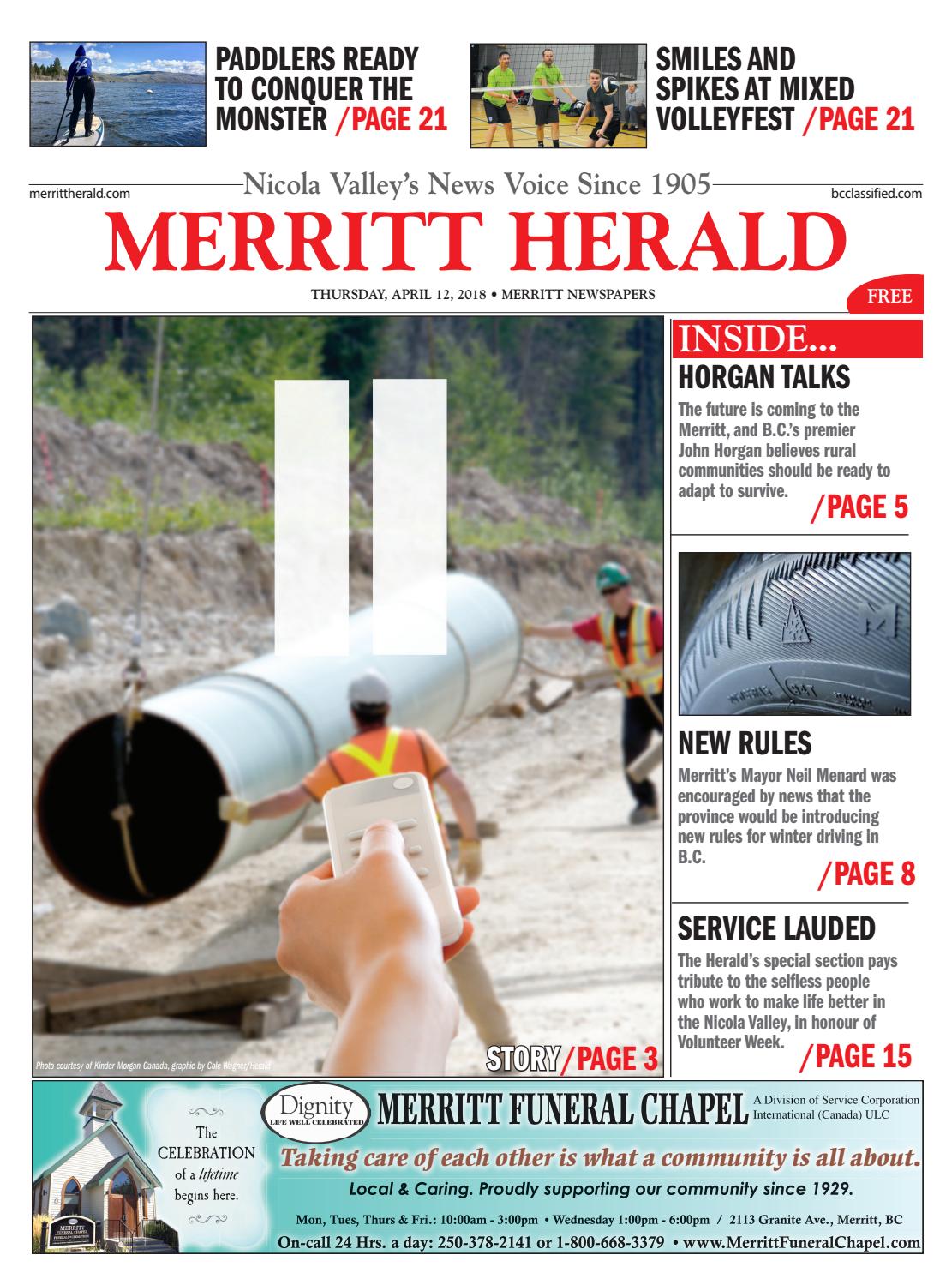 Merritt Herald April 12 2018 by Merritt Herald - Issuu