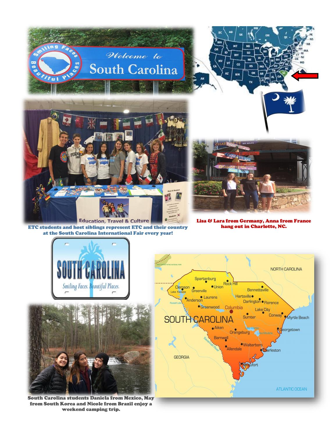 ETC North/South Carolina State Brochure by Education Travel & Culture ...