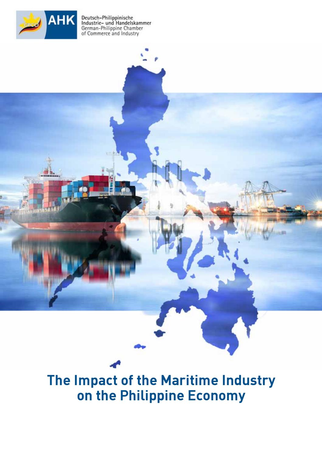 The Impact of the Maritime Industry on the Philippine Economy by ...