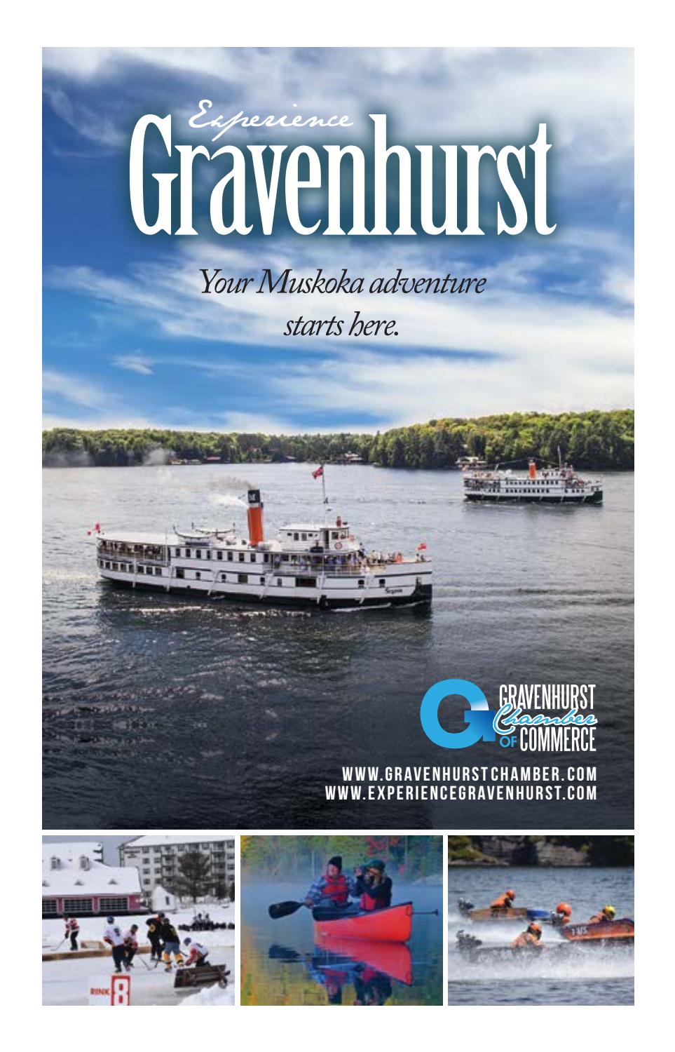 2017 Gravenhurst Chamber Visitor Guide by Town of Gravenhurst - Issuu