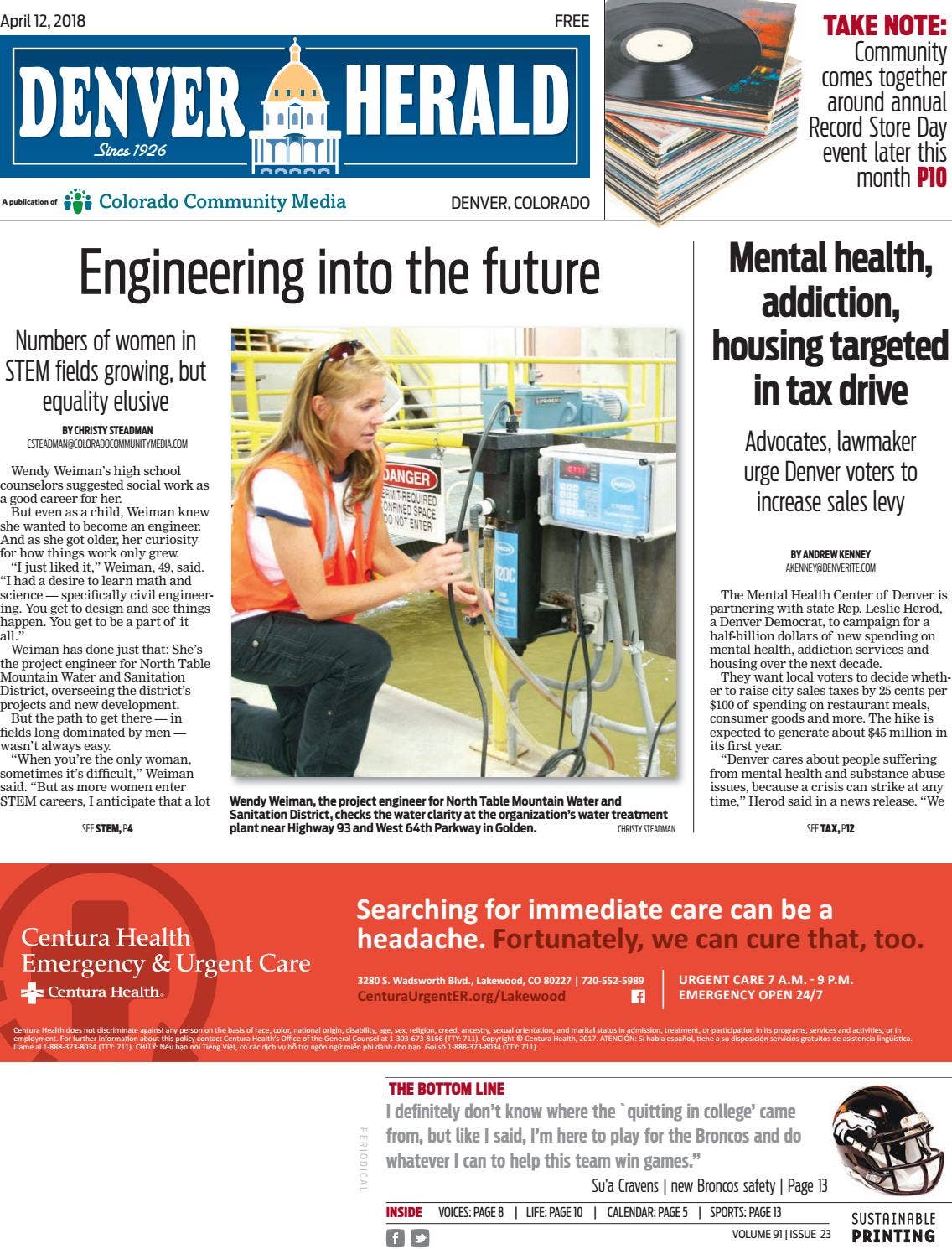 Denver Herald Dispatch 0412 by Colorado Community Media - Issuu