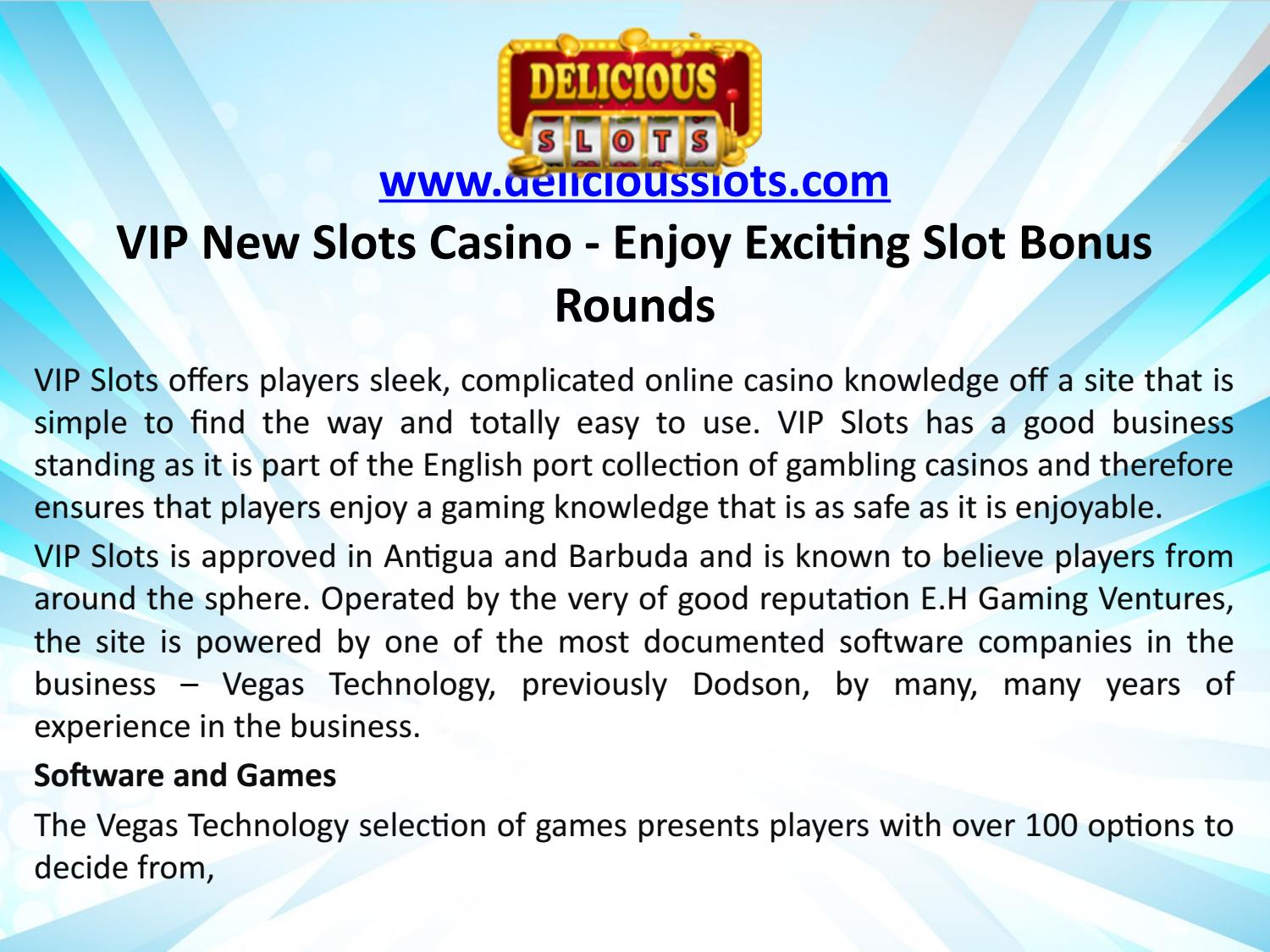 Vip new slots casino enjoy exciting slot bonus rounds by Summay Sanga ...