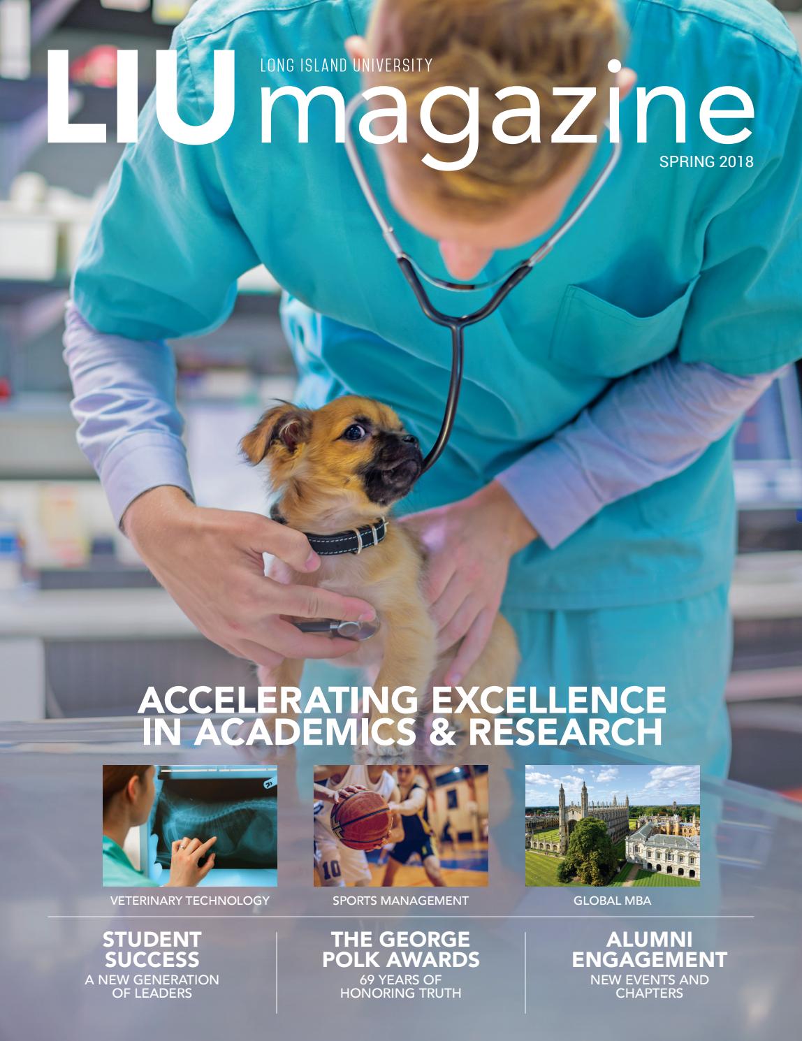 LIU Magazine Spring 2018 by Long Island University - Issuu